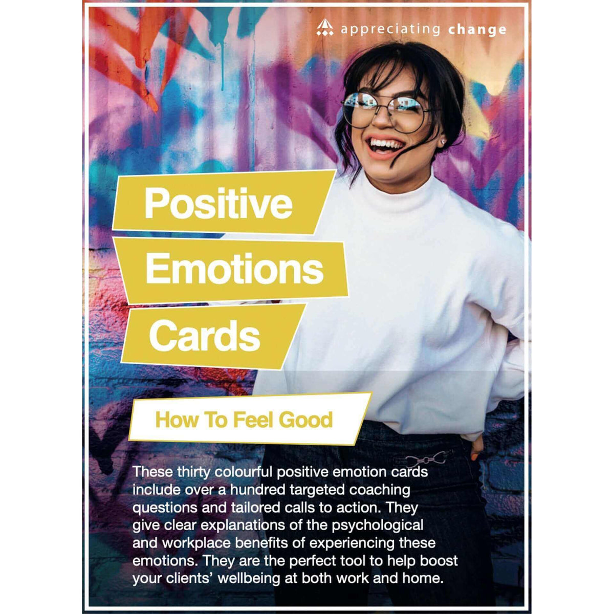 Positive Emotions Cards for Boosting Wellbeing and Happiness