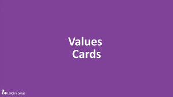 Values Cards - Unlock Your Values with Clients & Teams – The Positive ...